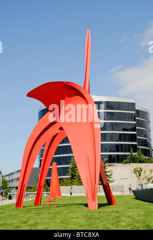 USA, Washington, Seattle, "Eagle" Sculpture by Alexander Calder (1971 ...