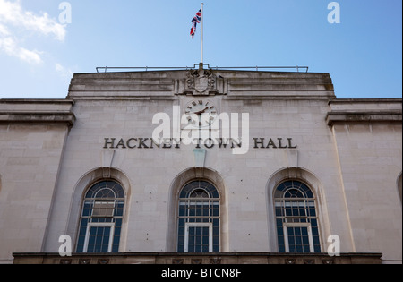 Hackney Town Hall, municipal building, the headquarters of Hackney ...