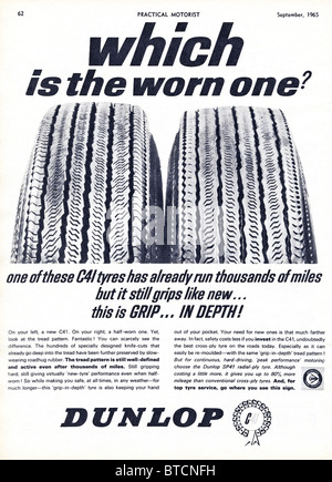 Vintage Dunlop magazine advertisement dated to May 1946 Stock Photo ...
