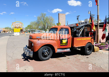Copper Cart Cafe Seligman Arizona Route 66 Stock Photo: 32245102 - Alamy