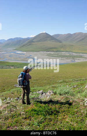 Landscape of Kongakut River Valley Arctic Alaska Arctic National ...