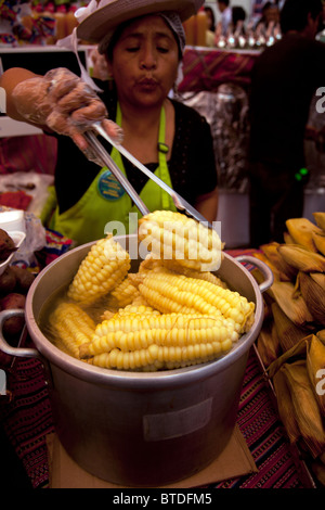 Choclo, or Peruvian large kernel corn, as seen at Lima's annual ...