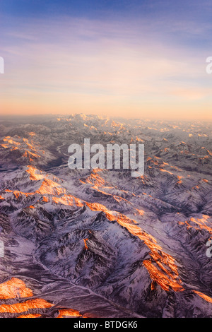 An Alaska Range view of Mount Deborah and Mount Hess from the Denali ...