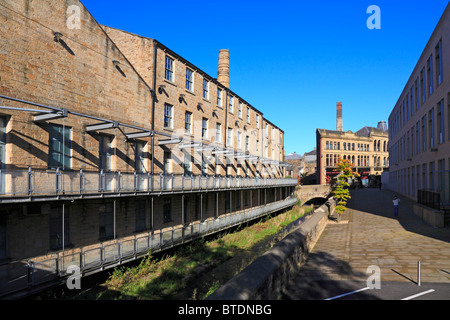 Renovated mill, Burnley, Lancashire, England, UK Stock Photo - Alamy
