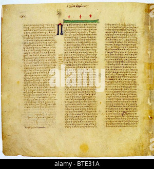 5396. Codex Sinaiticus is a 4th century manuscript of the Greek Bible ...