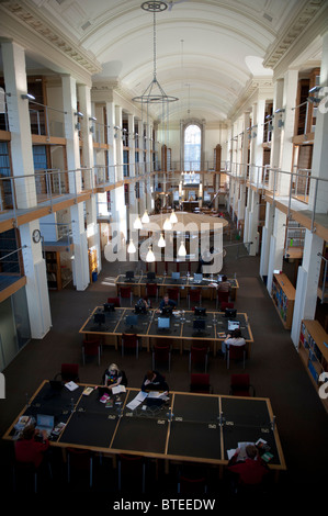 The refurbished North Reading Room at the National Library of Wales ...