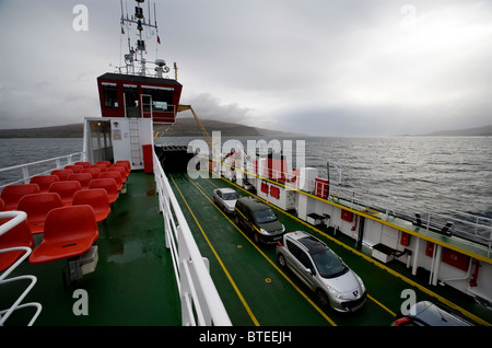 The Lochaline to Fishnish (Isle of Mull) car ferry 'Loch Fyne' at ...