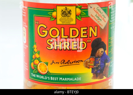 Golden Shred Marmalade Stock Photo - Alamy