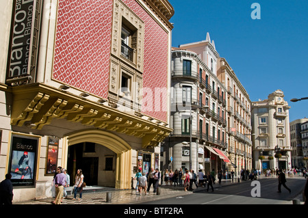 Spain Andalusia Granada Cinema Movie Theater Stock Photo - Alamy