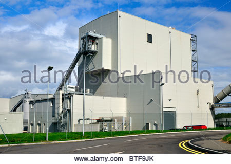Western Wood biomass energy plant, Margam , South Wales UK Stock Photo ...