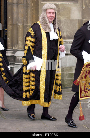 Lord Irvine of Lairg, Lord Chancellor Derry Irvine, at Canterbury ...
