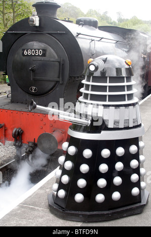 Dalek at Consall station Stock Photo - Alamy
