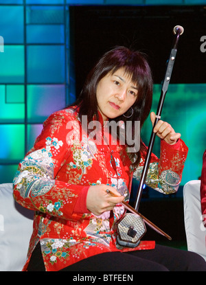 Two-string chinese violin, the erhu Stock Photo - Alamy