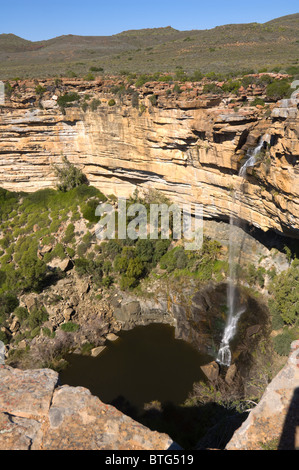 Waterfall, Nieuwoudtville, Namaqualand, Northern Cape province, South ...