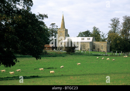 Polstead village Suffolk England Stock Photo - Alamy