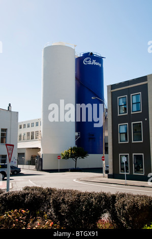 Cadbury chocolate factory Dunedin New Zealand Stock Photo - Alamy