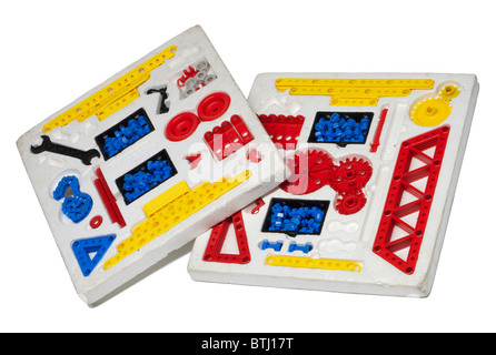 Meccano kit, child's educational toy Stock Photo - Alamy