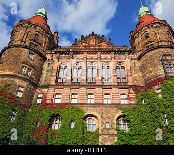 Ksiaz (Schloss Furstenstein) castle, Silesia, Poland Stock Photo - Alamy