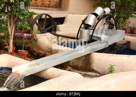 Persian wheel water lifting system Stock Photo - Alamy