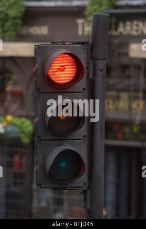 Traffic light and traffic signals, London, England Stock Photo - Alamy