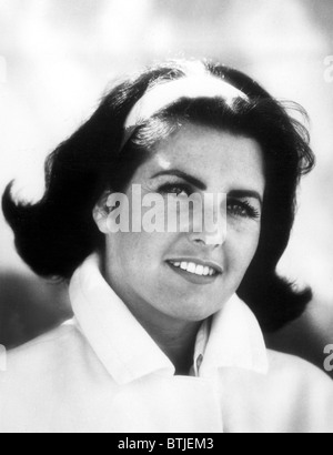 Judith Exner, former mistress of JFK, in a 1978 portrait Stock Photo ...