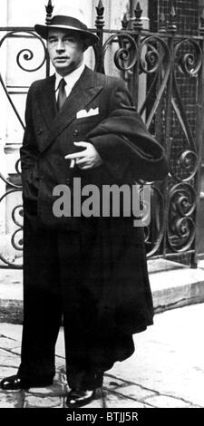 Erich Maria Remarque (1898-1970) German author, in a 1929 photo, the ...