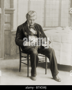 David Warfield (1866-1951), American actor, dressed as tramp. In the ...