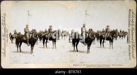 Buffalo soldiers of the Ninth U.S. Cavalry--famous Colored Regiment ...