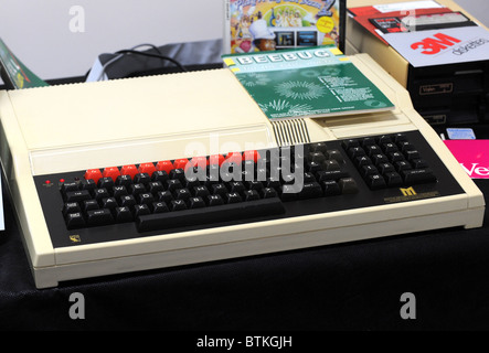 The keyboard of a BBC Micro computer one of the first computers to be ...