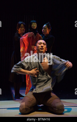 LONDON, ENGLAND - Shun-kin at the Barbican, directed by Simon McBurney ...