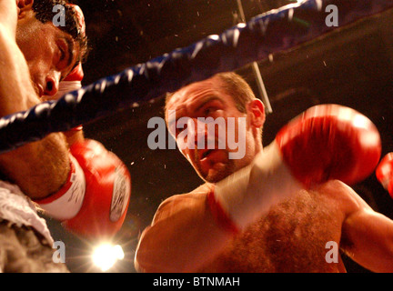 Scottish boxer Scott Harrison in action Stock Photo - Alamy