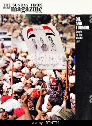 Cover of The Sunday Times magazine colour supplement circa 1969 ...