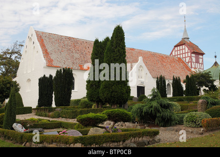 Viby Kirke, Fyn Stock Photo - Alamy