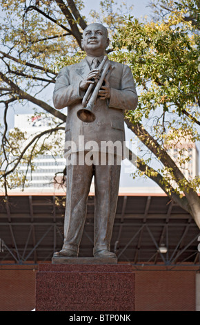 William Christopher Handy Statue, Memphis Stock Photo - Alamy