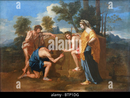 The Arcadian Shepherds or Et In Arcadia Ego (1640) Nicolas Poussin 1594 ...