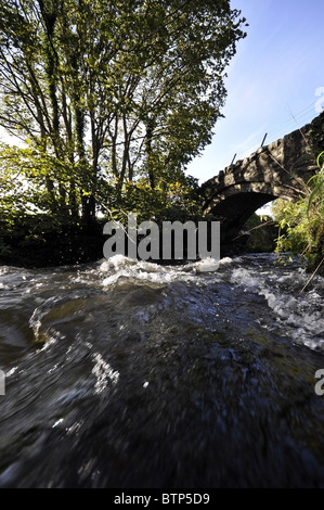 Pont y Cim bridge Pontllyfni North Wales UK Stock Photo - Alamy