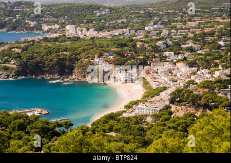 Llafranc beach, Costa Brava, Spain Stock Photo - Alamy