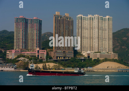 asia china hong kong housing tower blocks Kowloon 2008 Stock Photo - Alamy