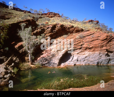 Wittenoom Gorge, Hamersley Range, Pilbara region, Western Australia ...
