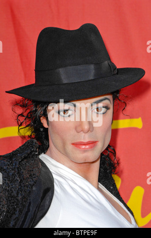 Michael Jackson Wax Figure Unveiled at Madame Tussauds Stock Photo - Alamy