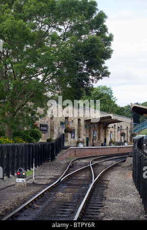 Pickering station on the North Yorkshire Moors Railway, England Stock ...