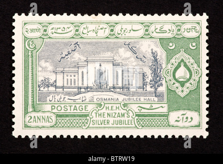 Postage stamp from Hyderabad (Indian State) depicting Osmania ...