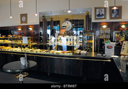 Inside the Blikle pastry and cake shop, one of the oldest and most ...