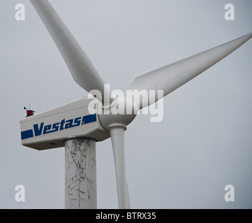 Windmills at a wind farm at North Cape, Prince Edward Island Stock ...