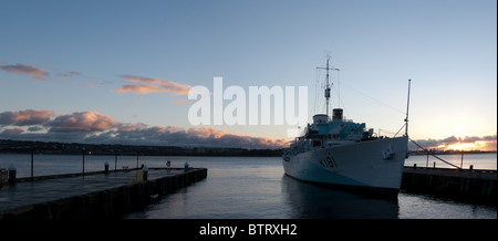 Ex-HMCS SACKVILLE, the last remaining Flower class corvette Stock Photo ...