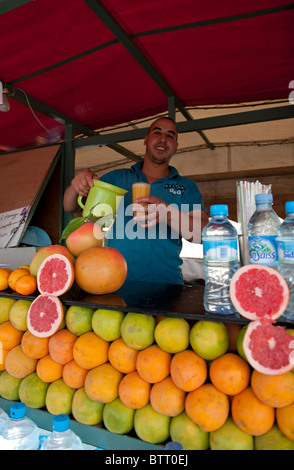 Orange Juice Seller Marrakech Morocco North Africa Stock Photo - Alamy