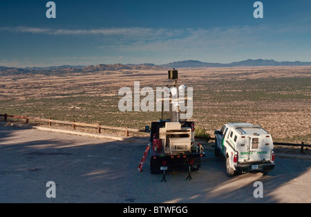 Border Patrol unmanned vehicle with infrared sensors to detect illegal ...