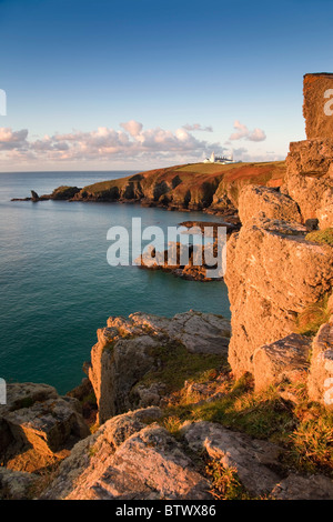 Lizard Lighthouse and Housel Bay Cliffs, Lizard, Helston, Cornwall ...