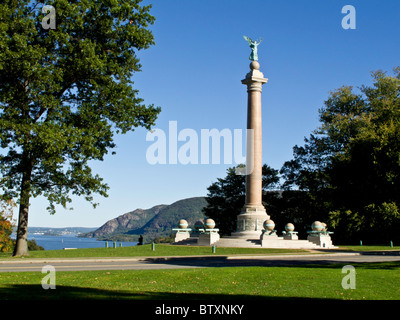 Battle Monument at Trophy Point, USMA, West Point, NY Stock Photo ...