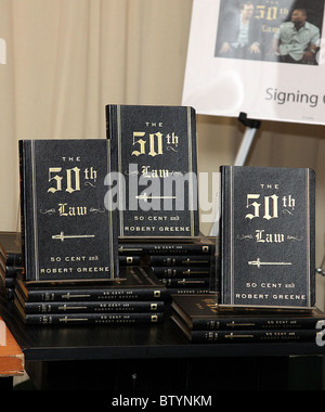 THE 50TH LAW Book Signing by 50 Cent Stock Photo - Alamy